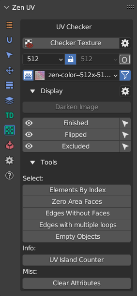 UV Checker - Zen UV 4.1 for Blender